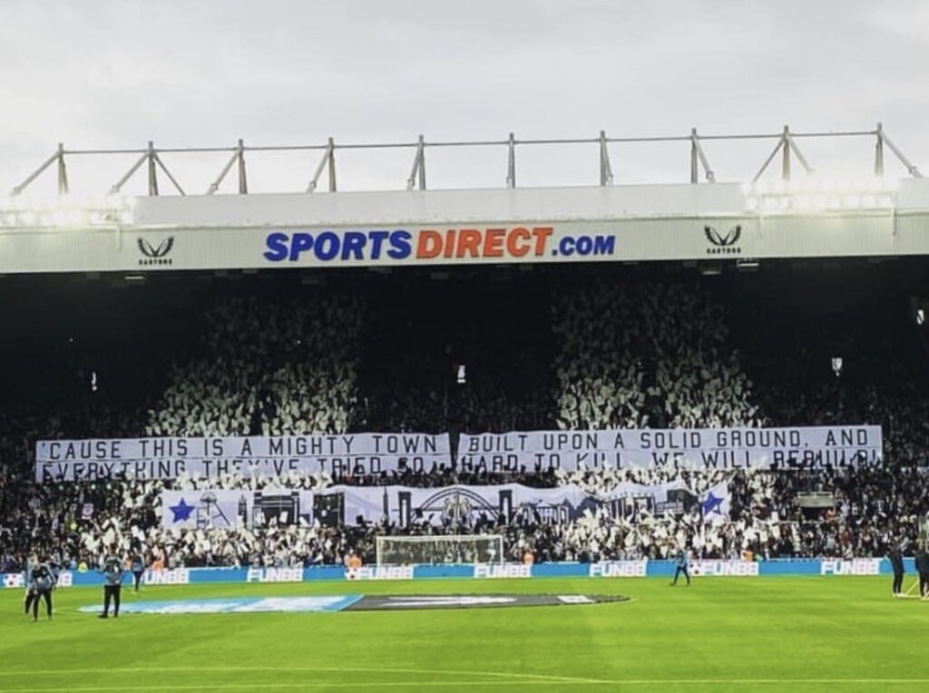 Newcastle United: Eight of the best ‘Wor Flags’ displays – Spark Sunderland