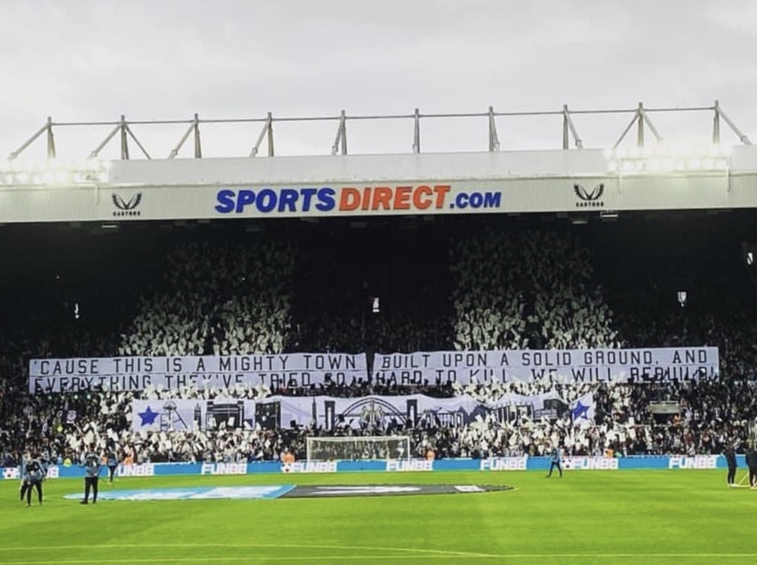 Newcastle United: Eight of the best ‘Wor Flags’ displays – Spark
