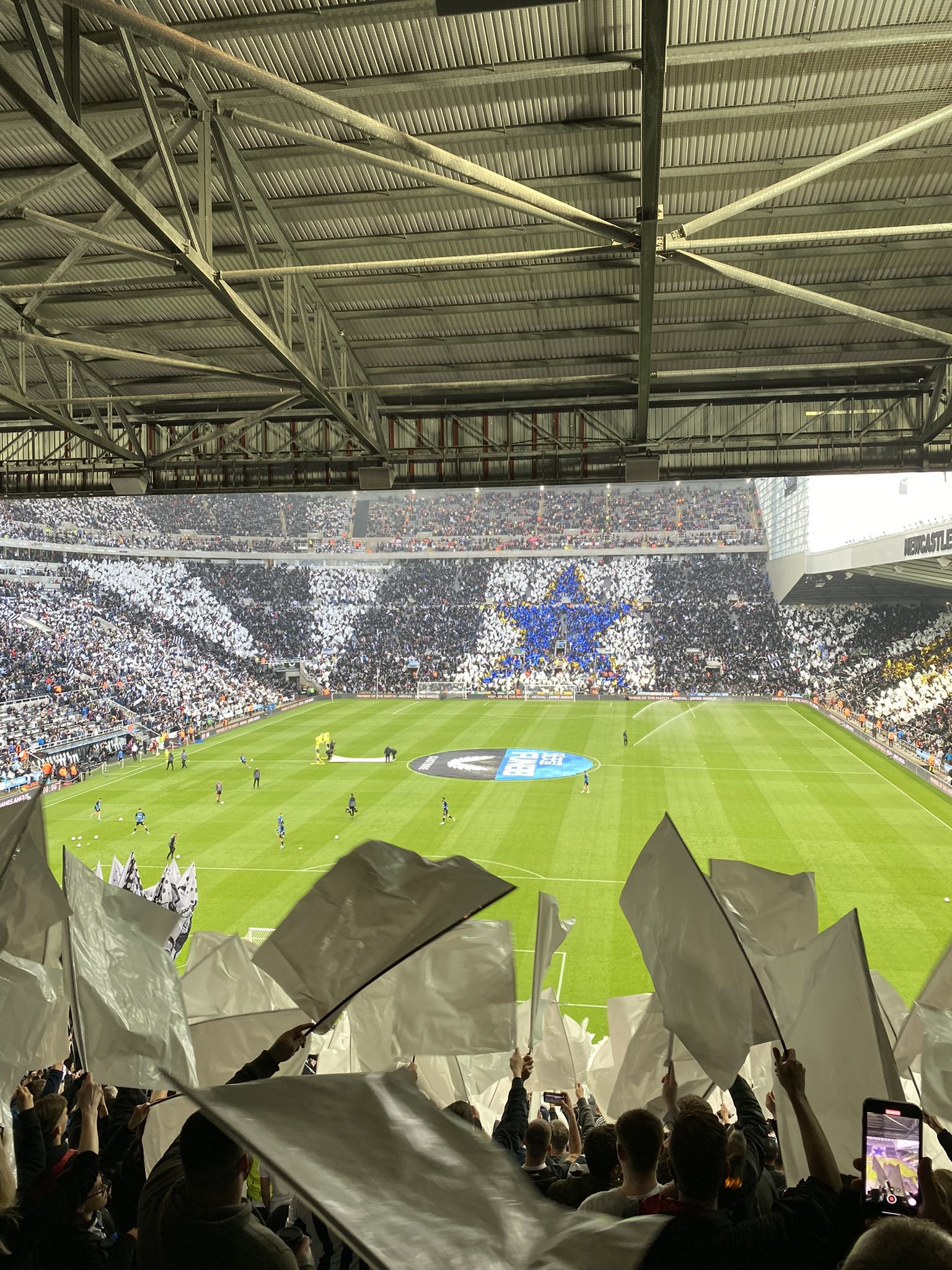 Newcastle United: Eight of the best ‘Wor Flags’ displays – Spark