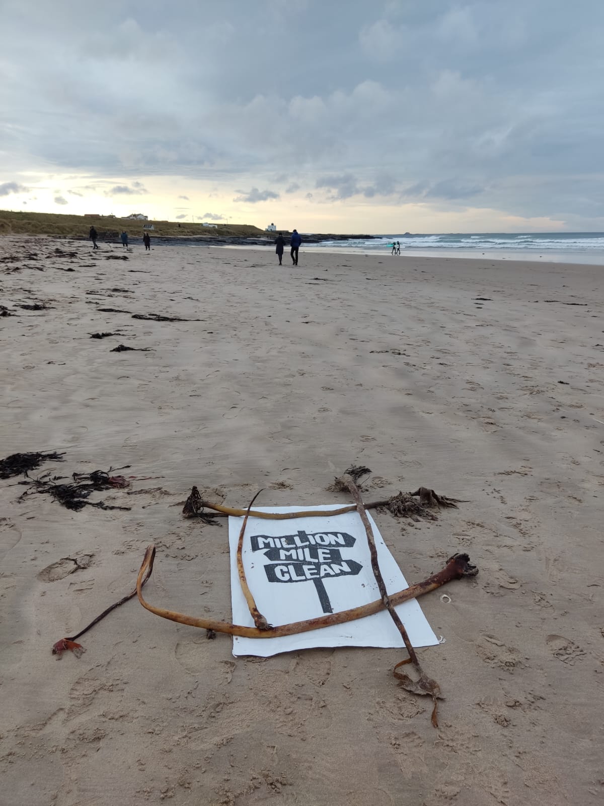 Couple take on coast clean-up challenge across east coast beaches ...