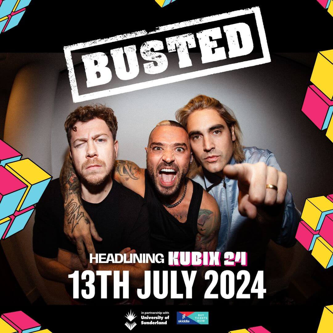 Busted announced as Kubix Festival 2024 headliners – Spark