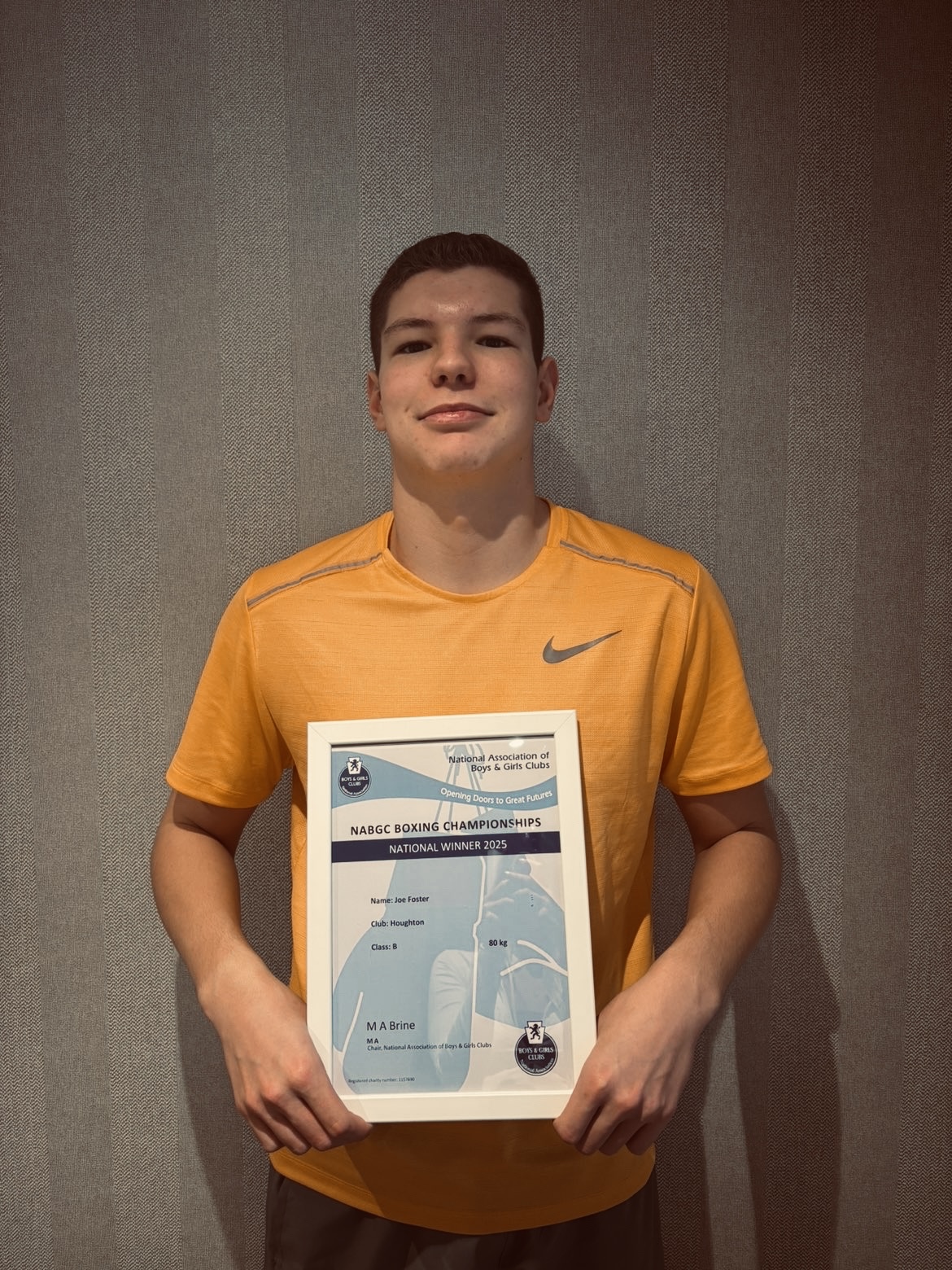 Joe Foster – A Future Boxing Star – Spark
